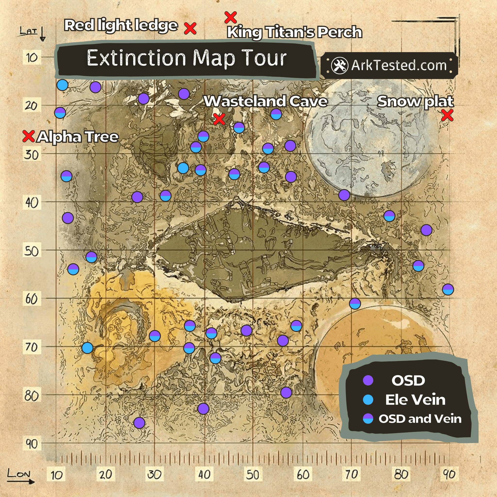 ARK Extinction map - Ark Tested